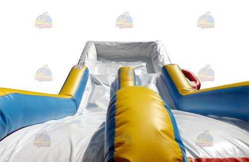 Balloon Dual Lane Combo Wet/Dry - Kangaroo Inflatables