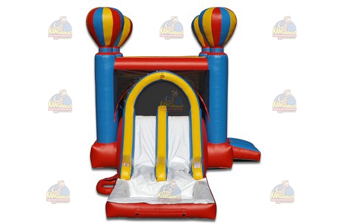 Balloon Dual Lane Combo Wet/Dry - Kangaroo Inflatables